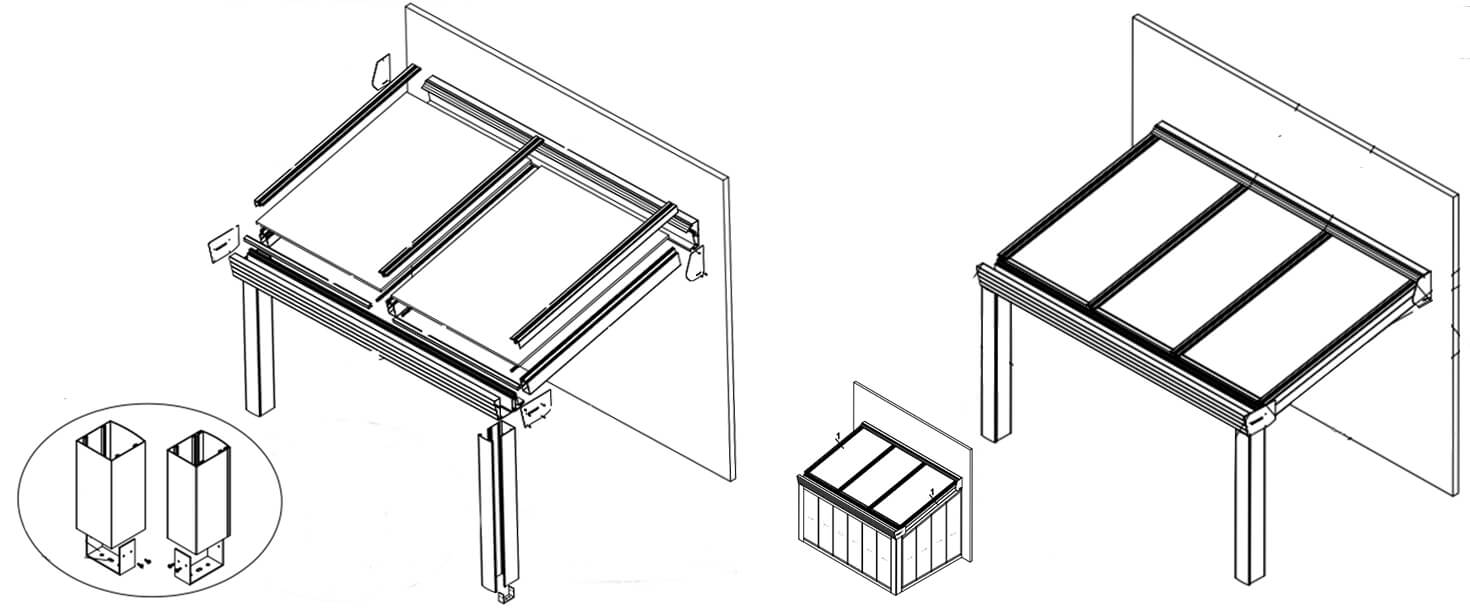 Sunroom & Glasroom Models and Prices » Vision Art Aluminium