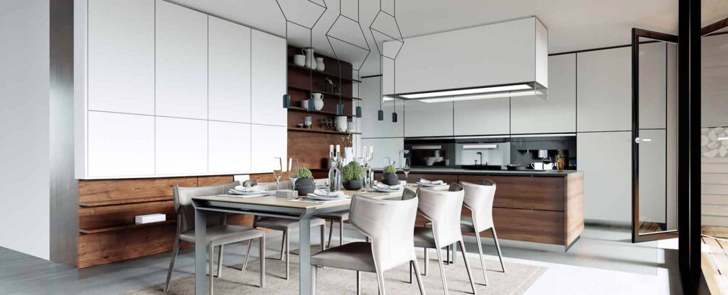 Moden Kitchen Design in New Jersey » Vision Art Aluminium Kitchens