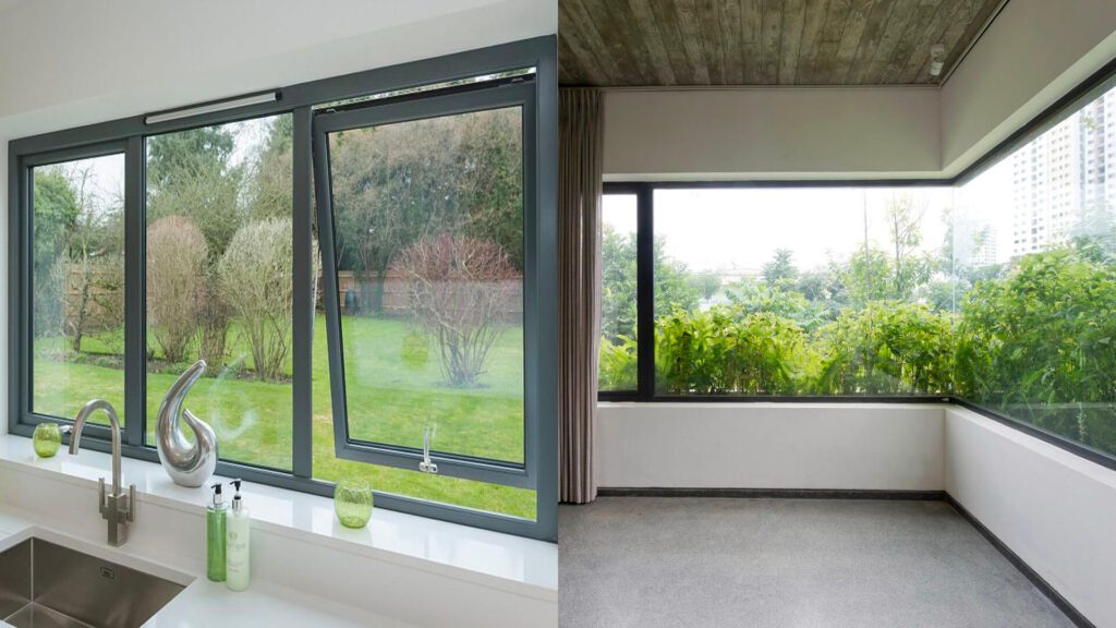 Panoramic Windows vs Standard Windows » Vision Art Aluminium